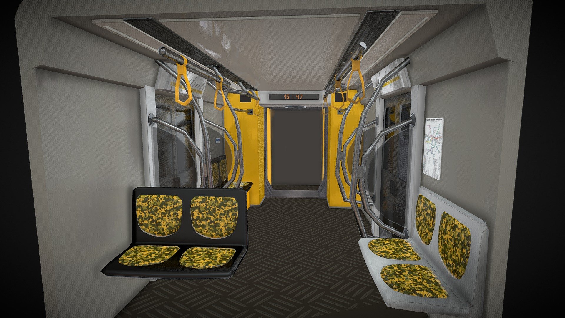 linha 4 metro sp - 3D model by nananeri [88b93aa] - Sketchfab