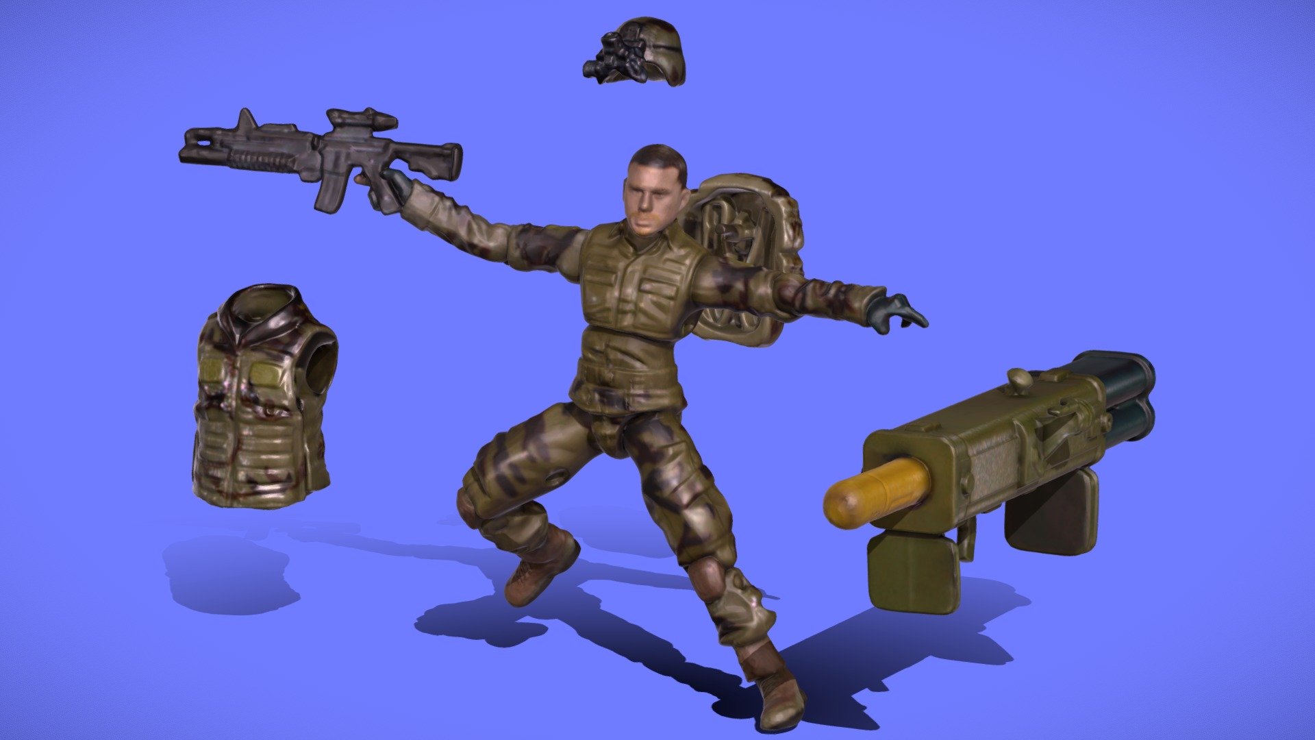 2009 GI-JOE - DUKE - 3D SCAN - Buy Royalty Free 3D model by 3dScanVault ...