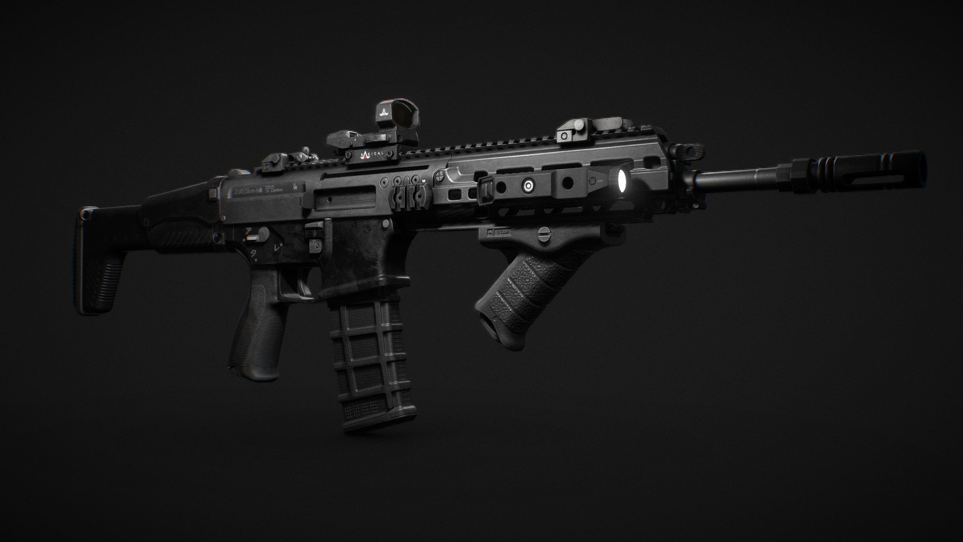 Howa Type 20 - 3D model by Konstantin Kan (@13thpraxis) [88bb58d ...