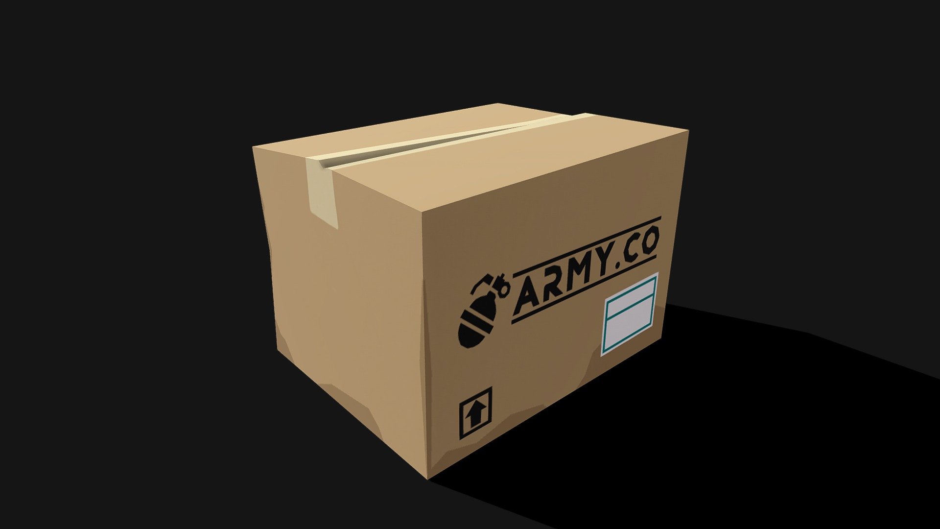 Box (Low Poly) - 3D model by Likonisa (@eDU6tjT5IDwTntq) [88bb5da ...