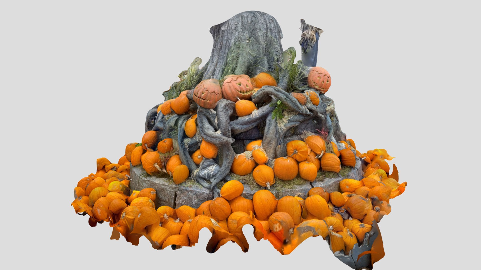Pumpkin decoration - Download Free 3D model by aptass [88bc422] - Sketchfab