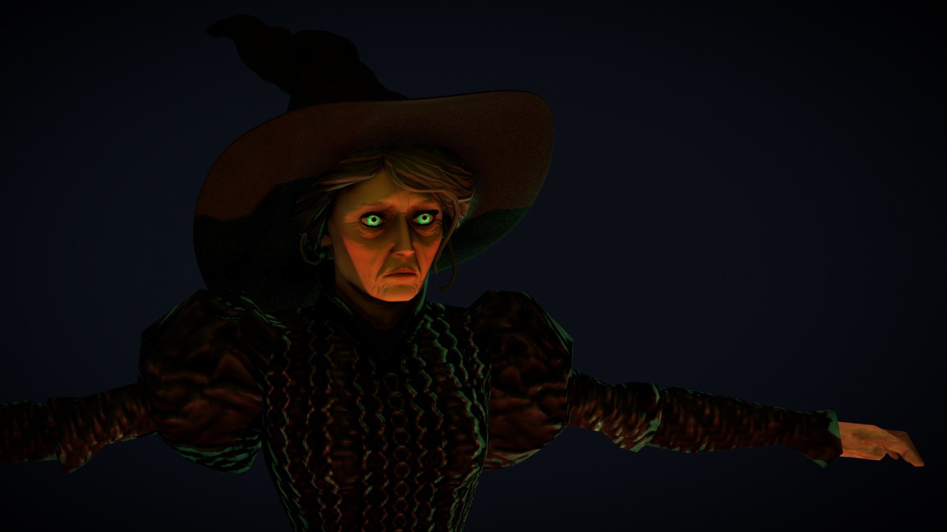 Witch1 - 3D model by Will Quah (@willquah) [88be85b] - Sketchfab
