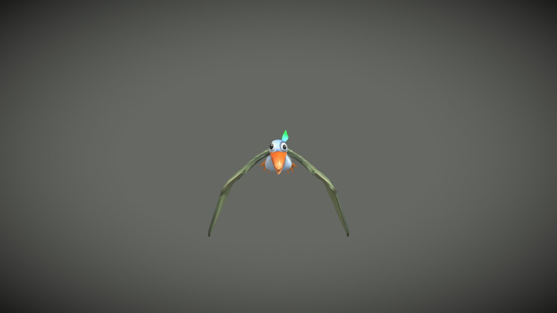 Fly Bird - 3D model by Ilyadem [88befdf] - Sketchfab