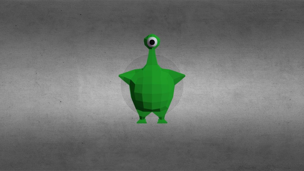 OneEye Alien - 3D model by distantgalaxy [88bf54e] - Sketchfab