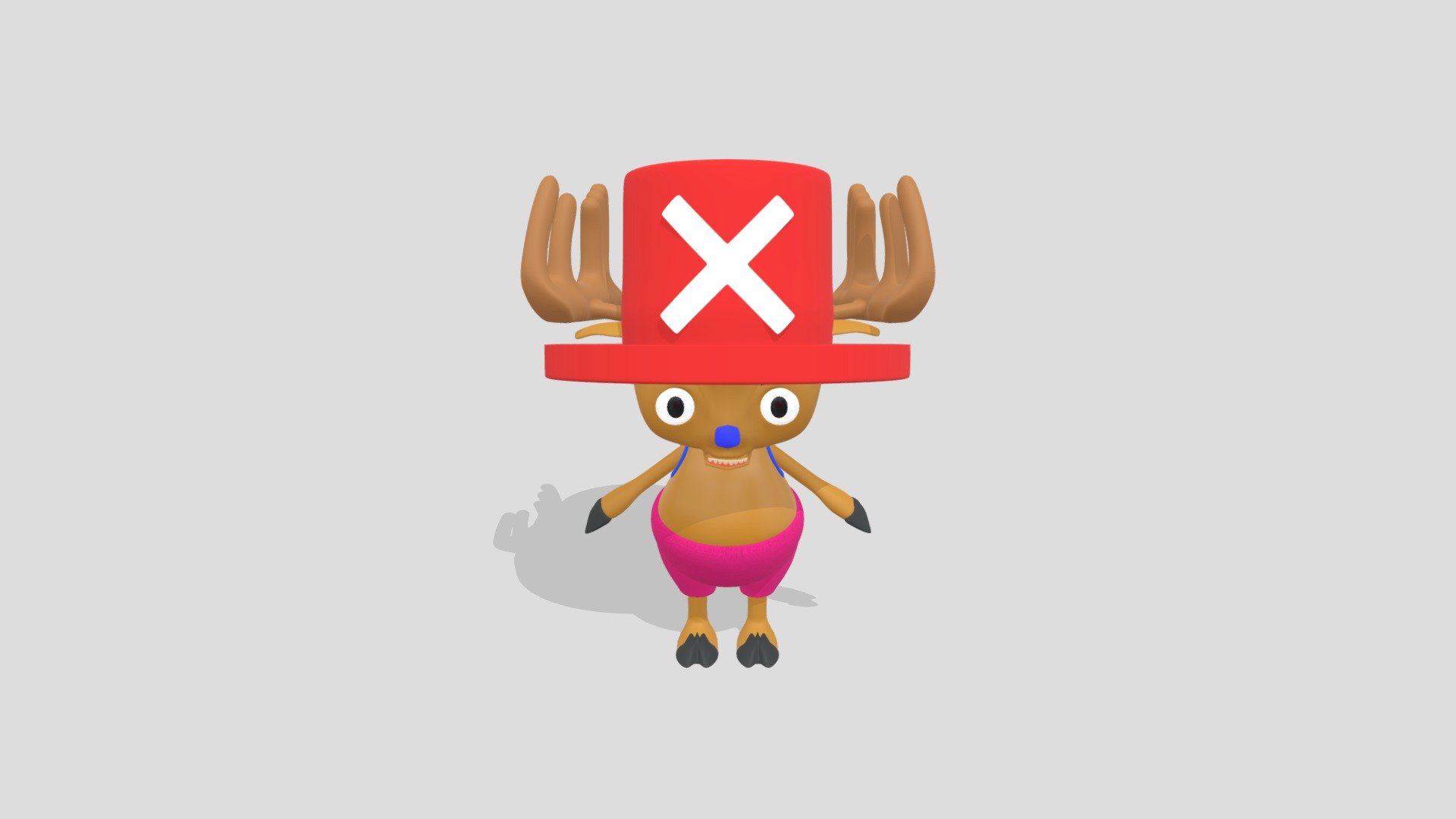 Tony Tony Chopper - 3D model by mistik304 [88bff4e] - Sketchfab