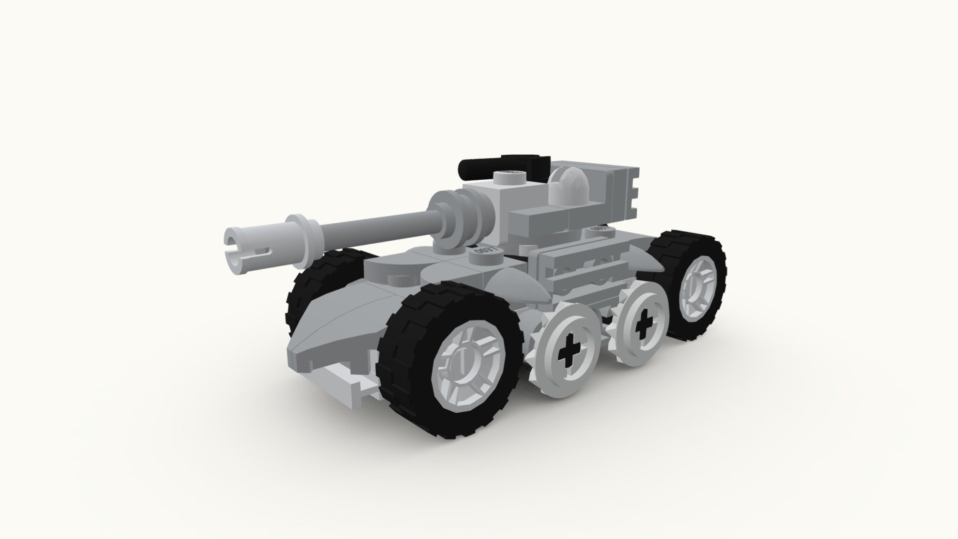 LEGO Panhard EBR MOC [#0139] - Download Free 3D model by The Bobby Brix Channel (@bobbybrix ...