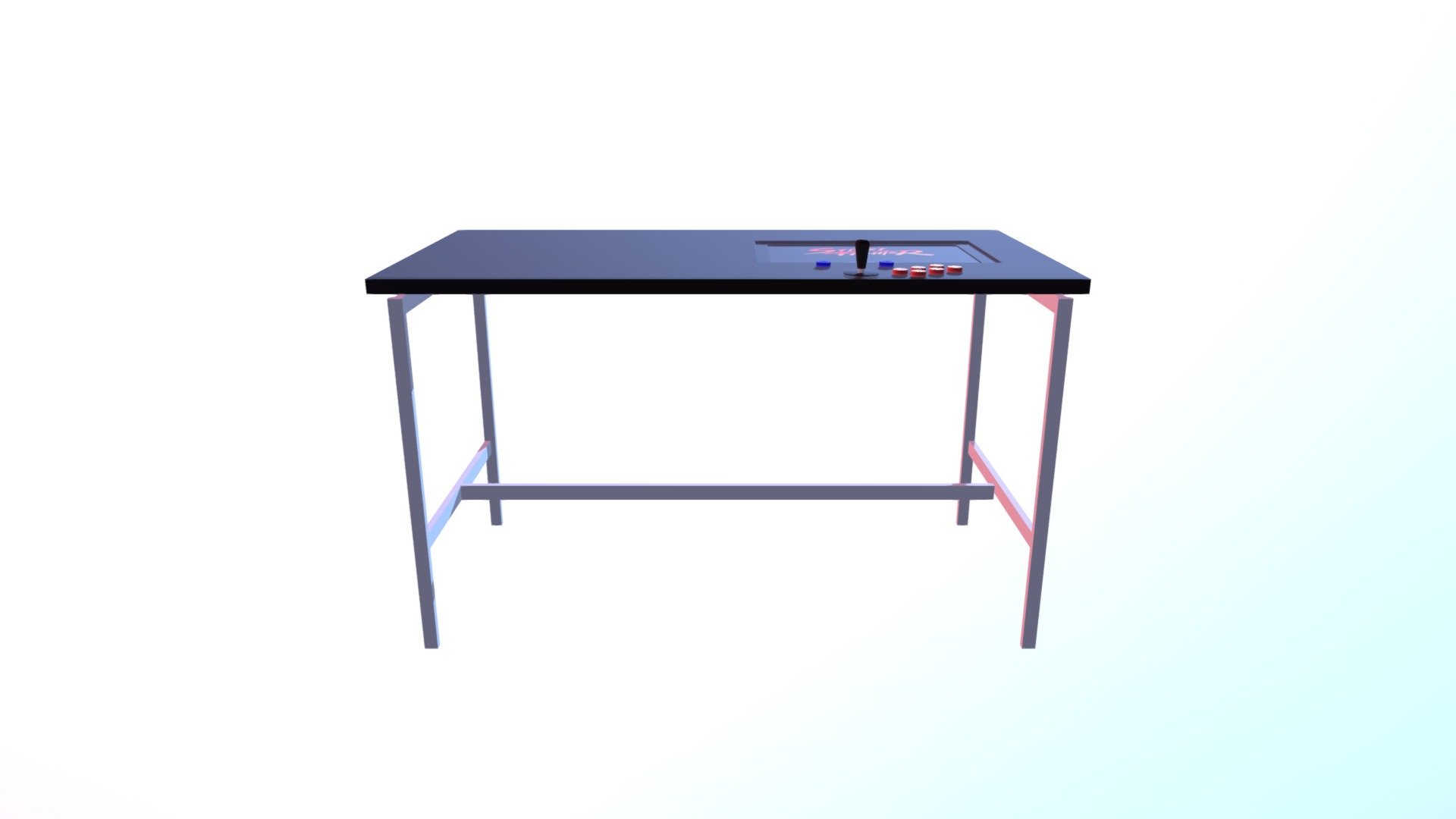Table Top Arcade - 3D model by Nick.Graff [88c18f3] - Sketchfab