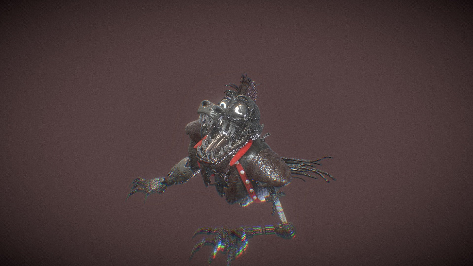 Shattered Bloodrock Monty pose - 3D model by 🩸bloodrock Freddy🩸 ...
