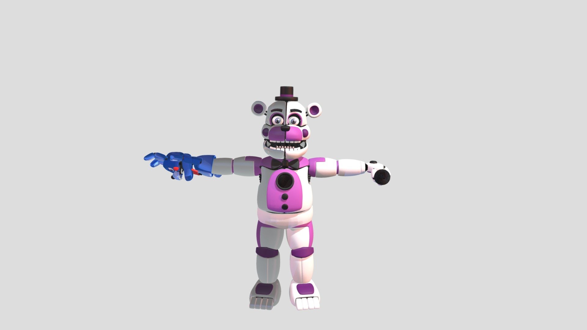 Funtime Freddy - Download Free 3D model by dwall8611 [88c2881] - Sketchfab