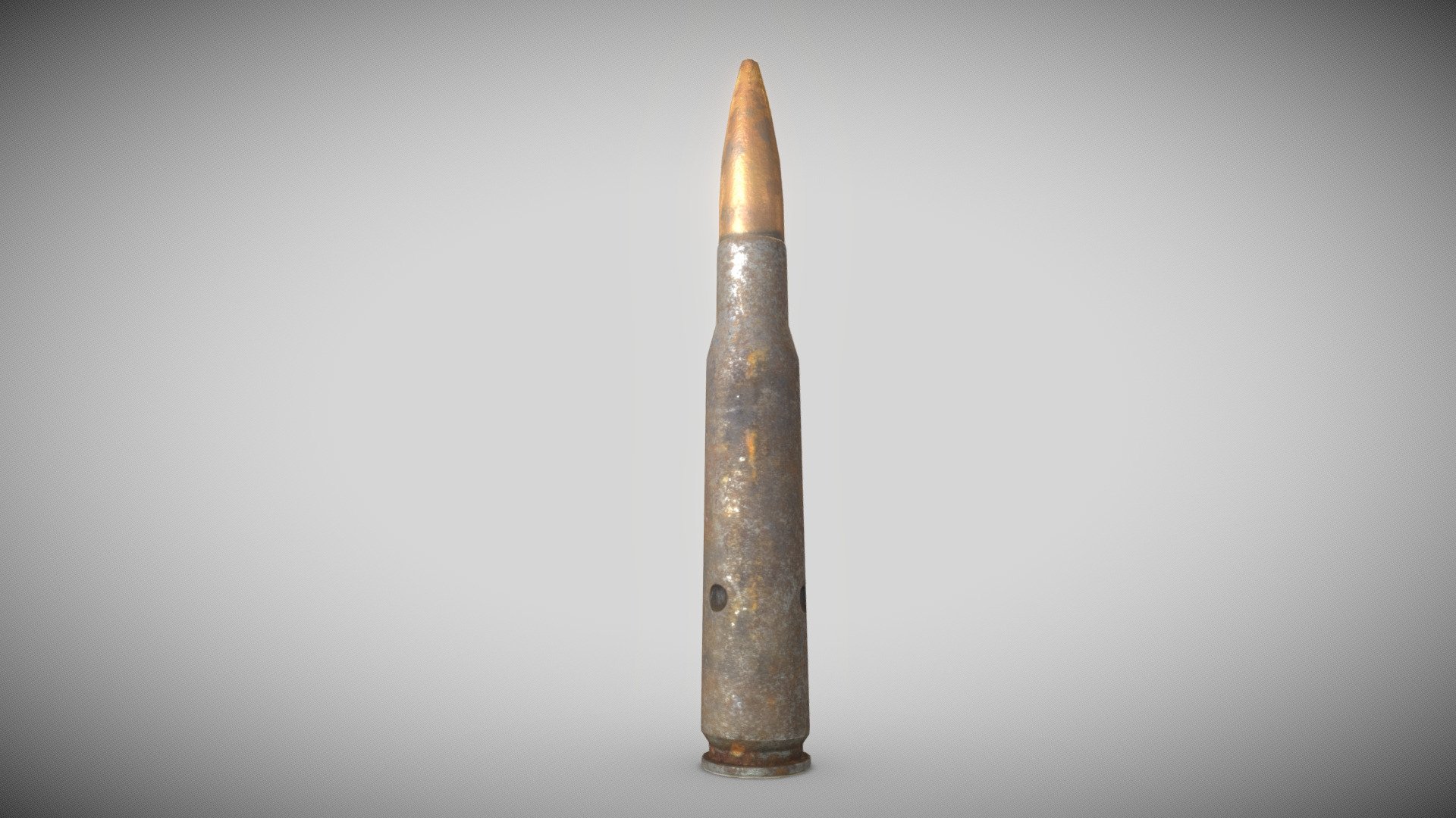 Corroded .50 Cal Bullet 3D Scan - Buy Royalty Free 3D model by ...