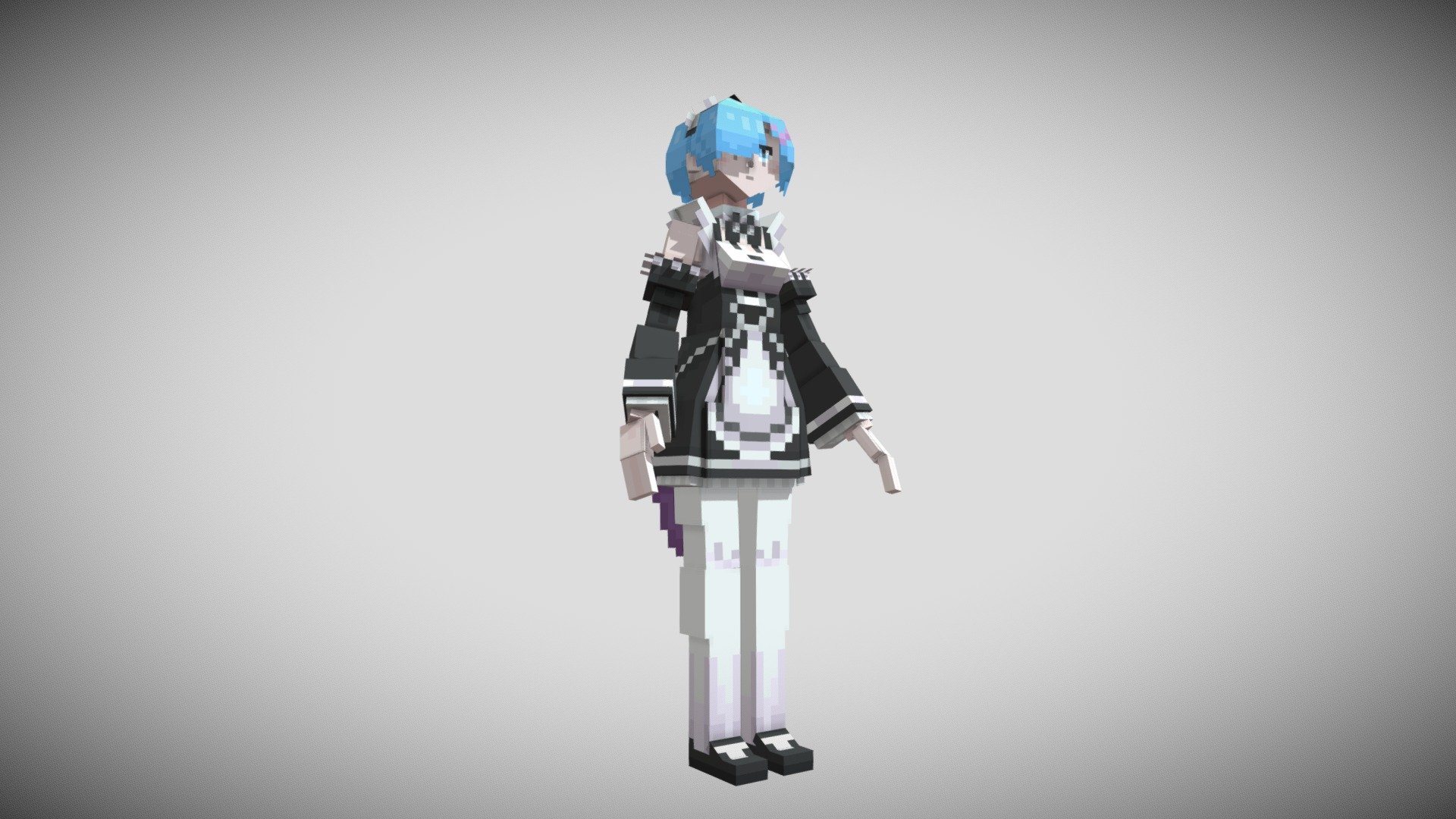 Rem - 3D model by Royal_Oni [88c3eb6] - Sketchfab