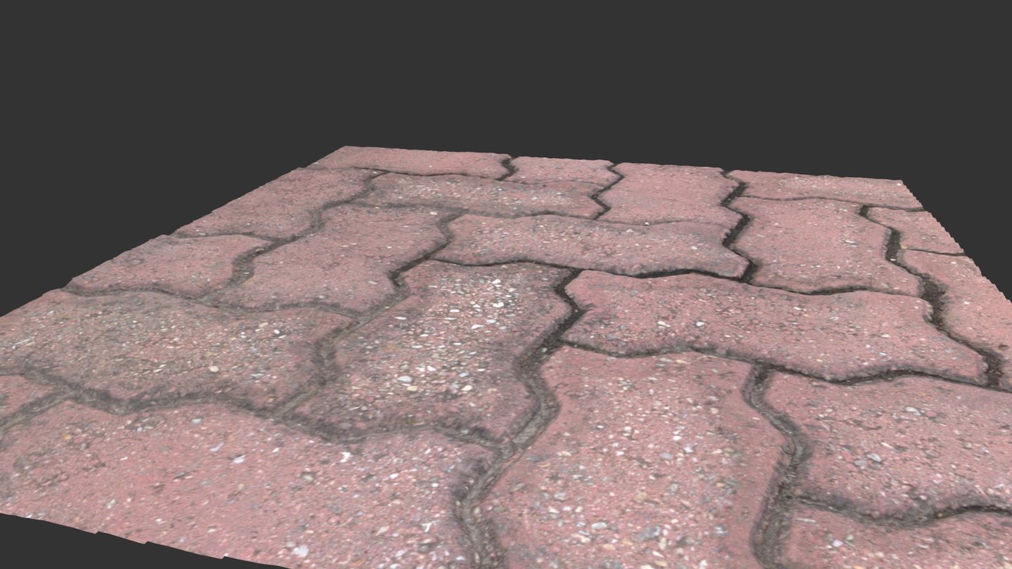 Pavers mid res with texture - Download Free 3D model by samhodge ...