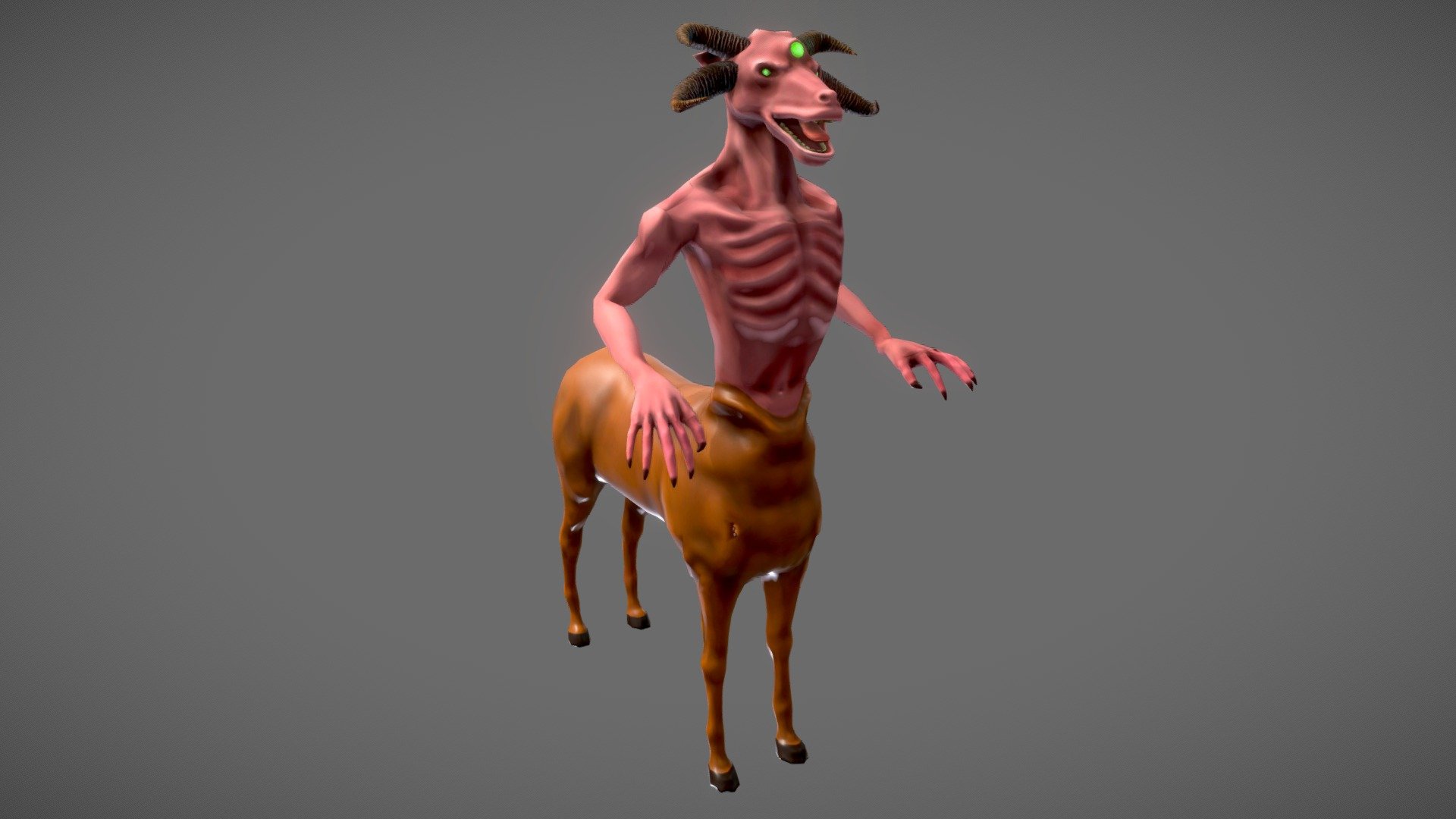 Hell Centaur (demon) - Buy Royalty Free 3D model by gamester ...