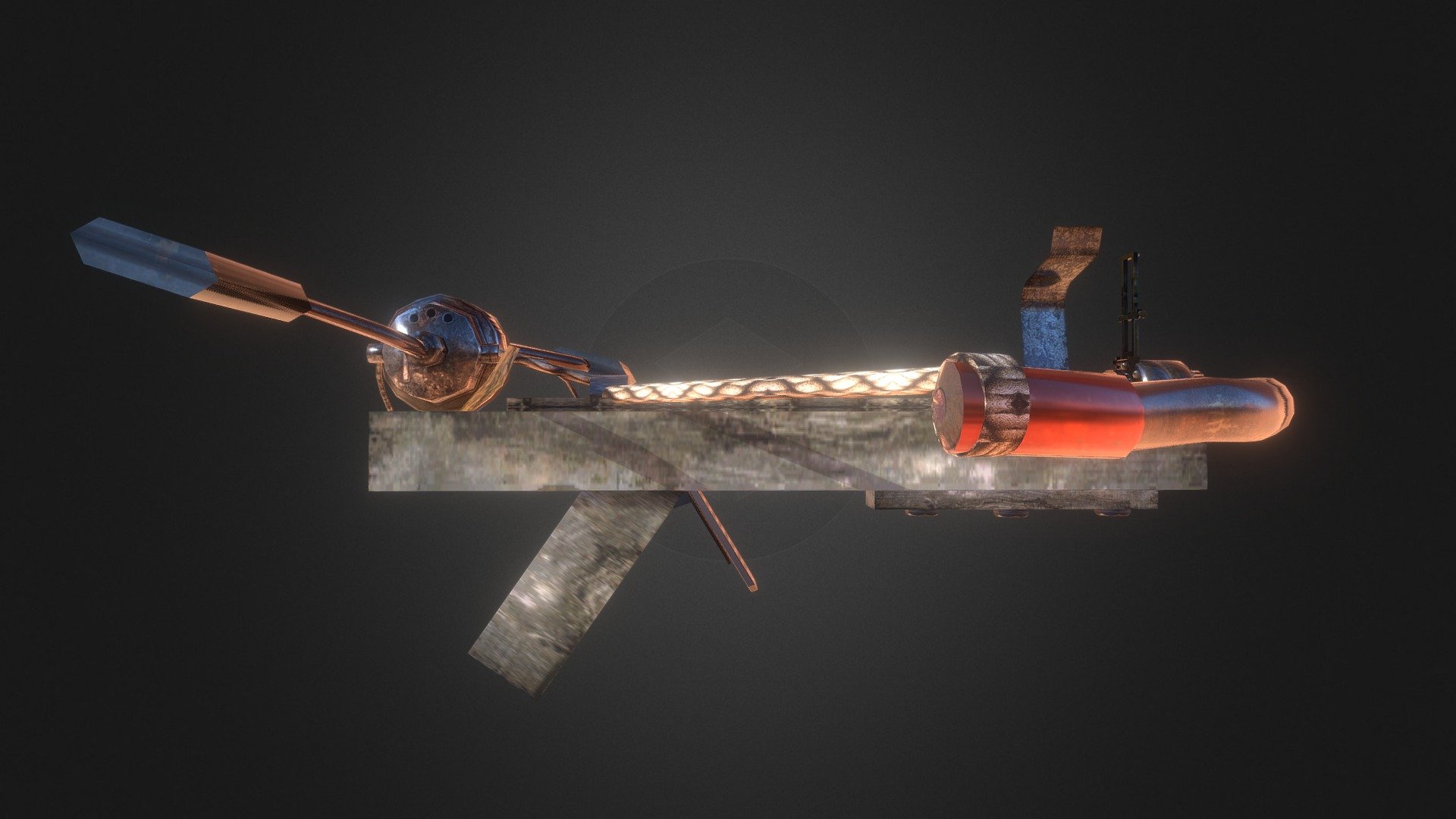 Makeshift Crossbow - Download Free 3D model by thanoidiscominggaming ...