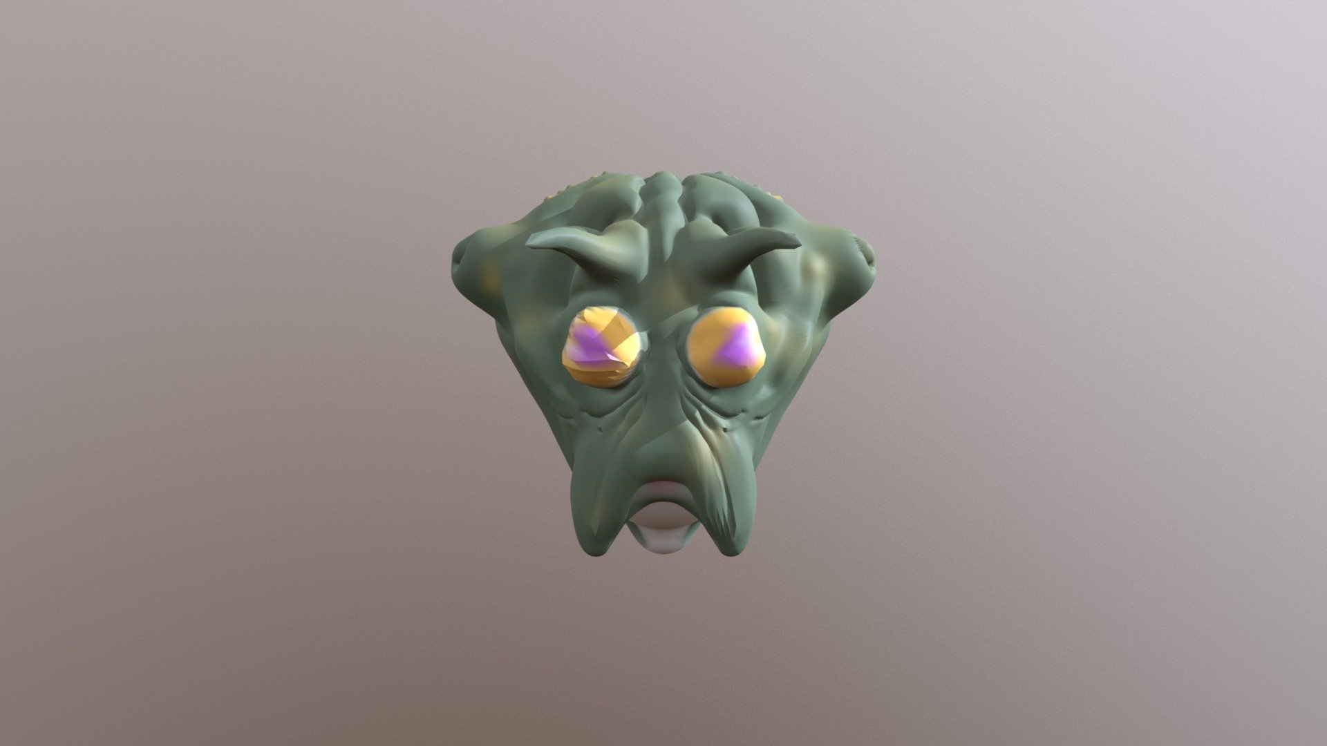 Green thing - 3D model by Phimage [88c6eca] - Sketchfab