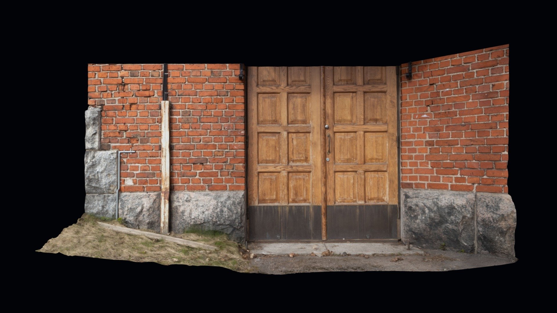 Brick wall test scan crop - 3D model by Jukka Alander (@kino) [88c78e2 ...