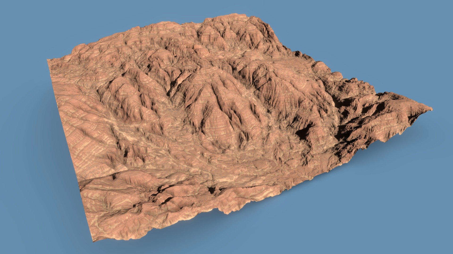 Desert landscape - 3D model by renaud lapierre (@renaudlapierre ...