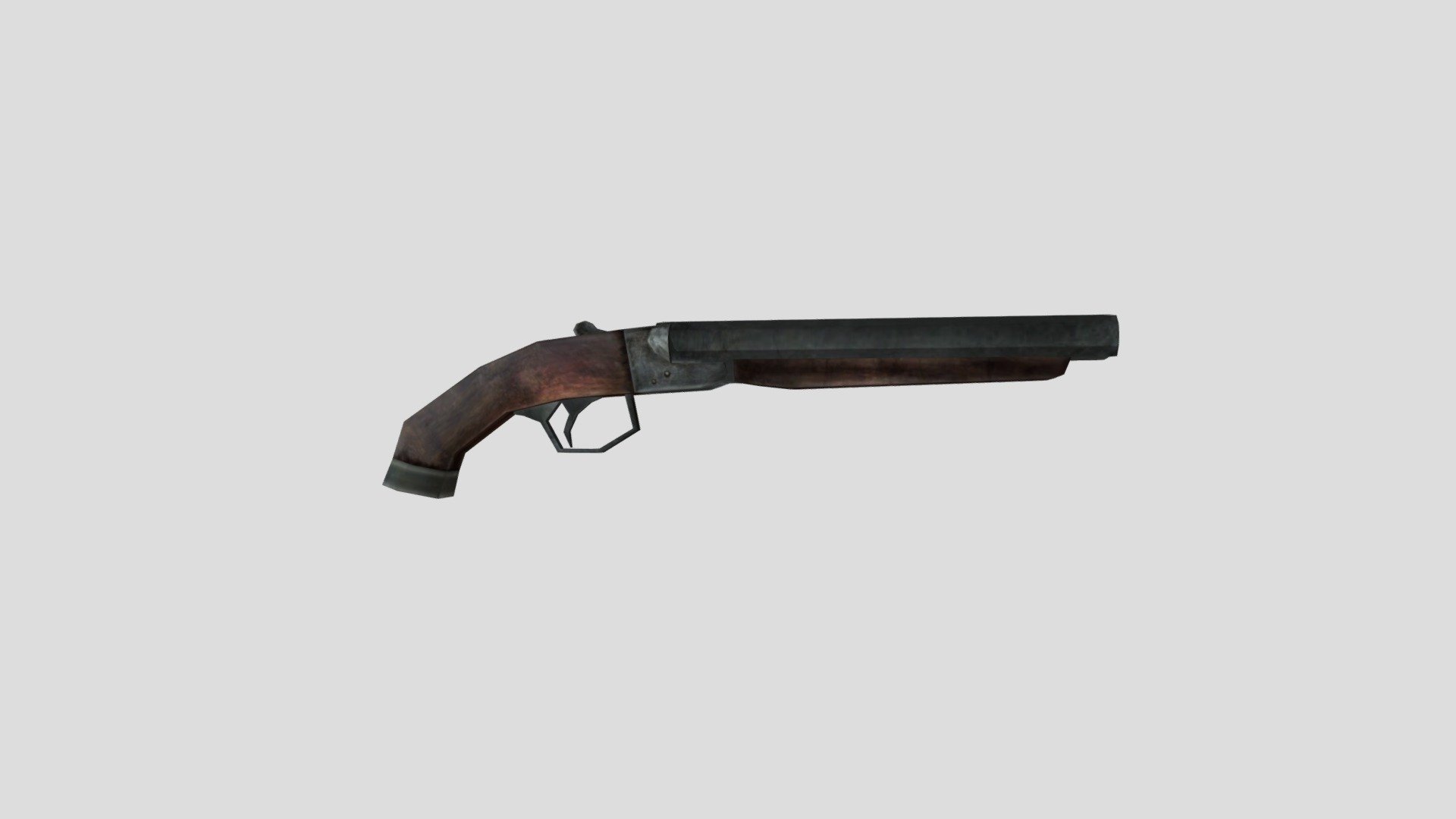 RDR1 - Sawed-off Shotgun - Download Free 3D model by Ad_lolz [88c891a] - Sketchfab