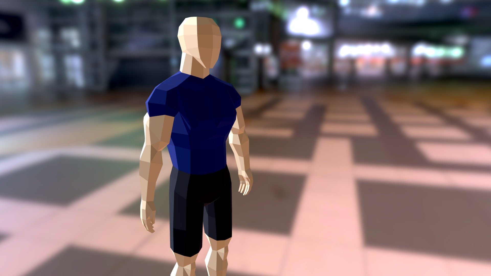Simple Low-poly Model - 3D model by domingosqd [88c8bf5] - Sketchfab