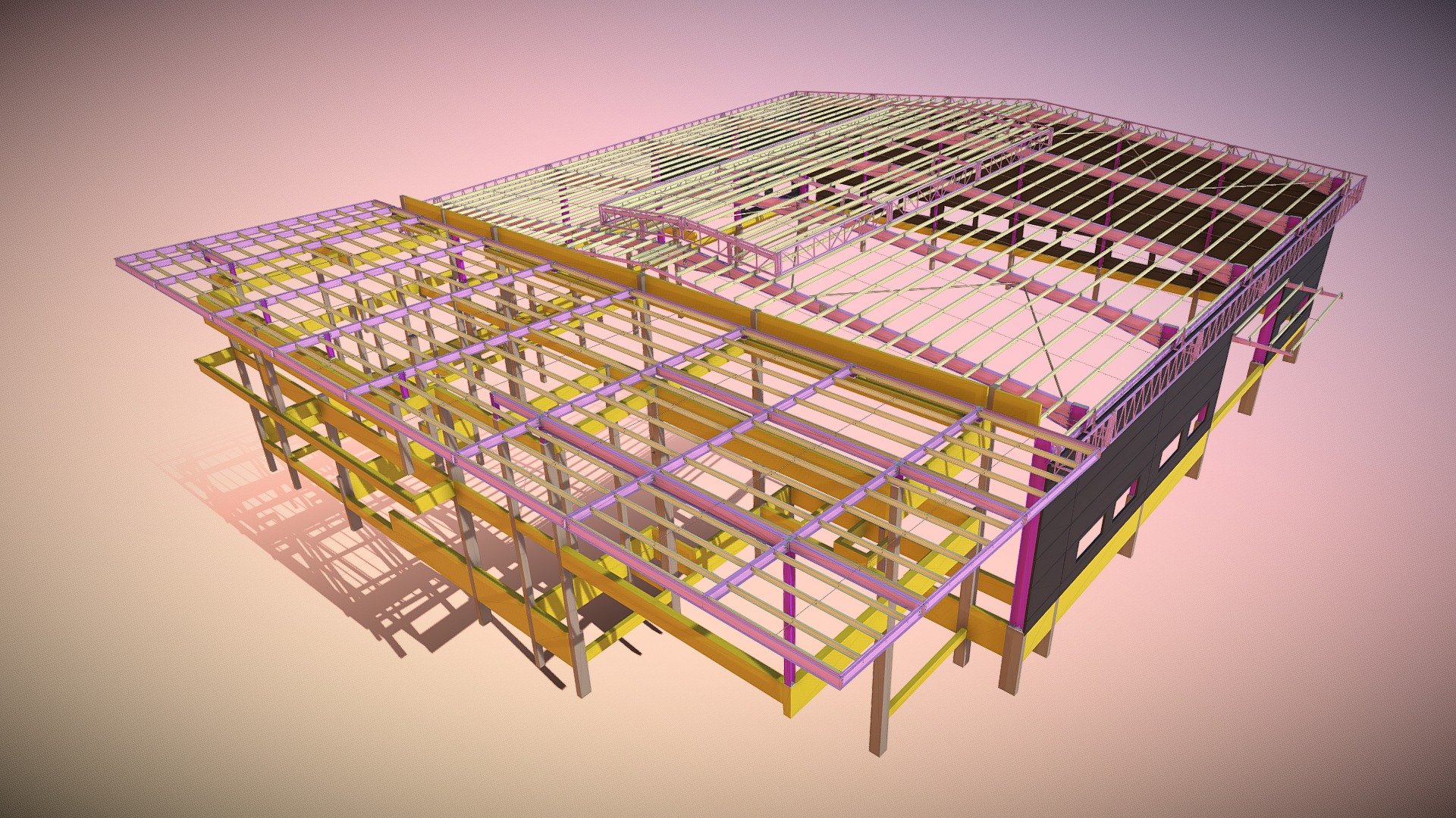 DETACHED FACTORY - Download Free 3D model by proleed [88c96ae] - Sketchfab