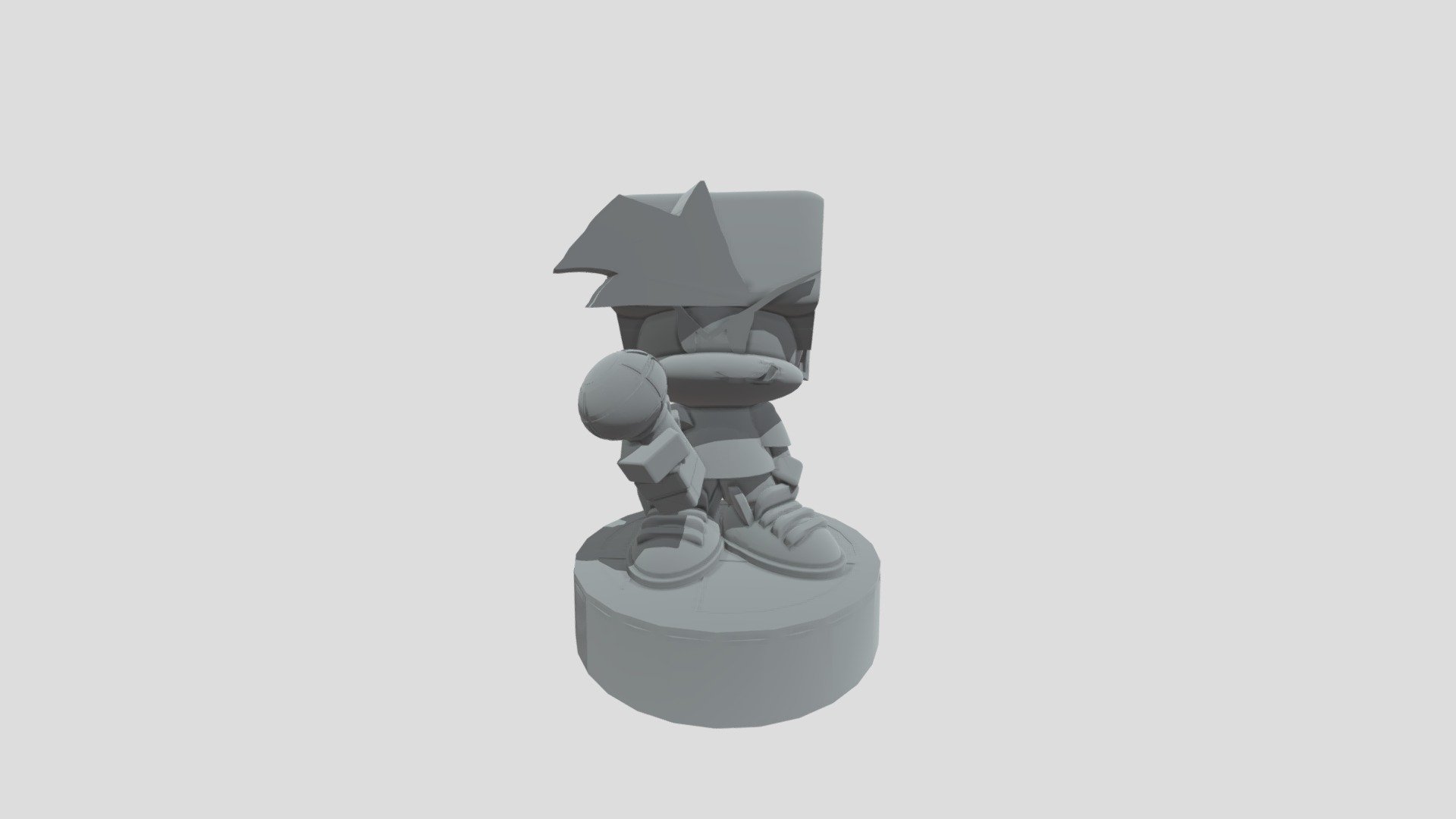 fnf_boyfriend_amiibo_no_texture - 3D model by mister p (@koce1505 ...