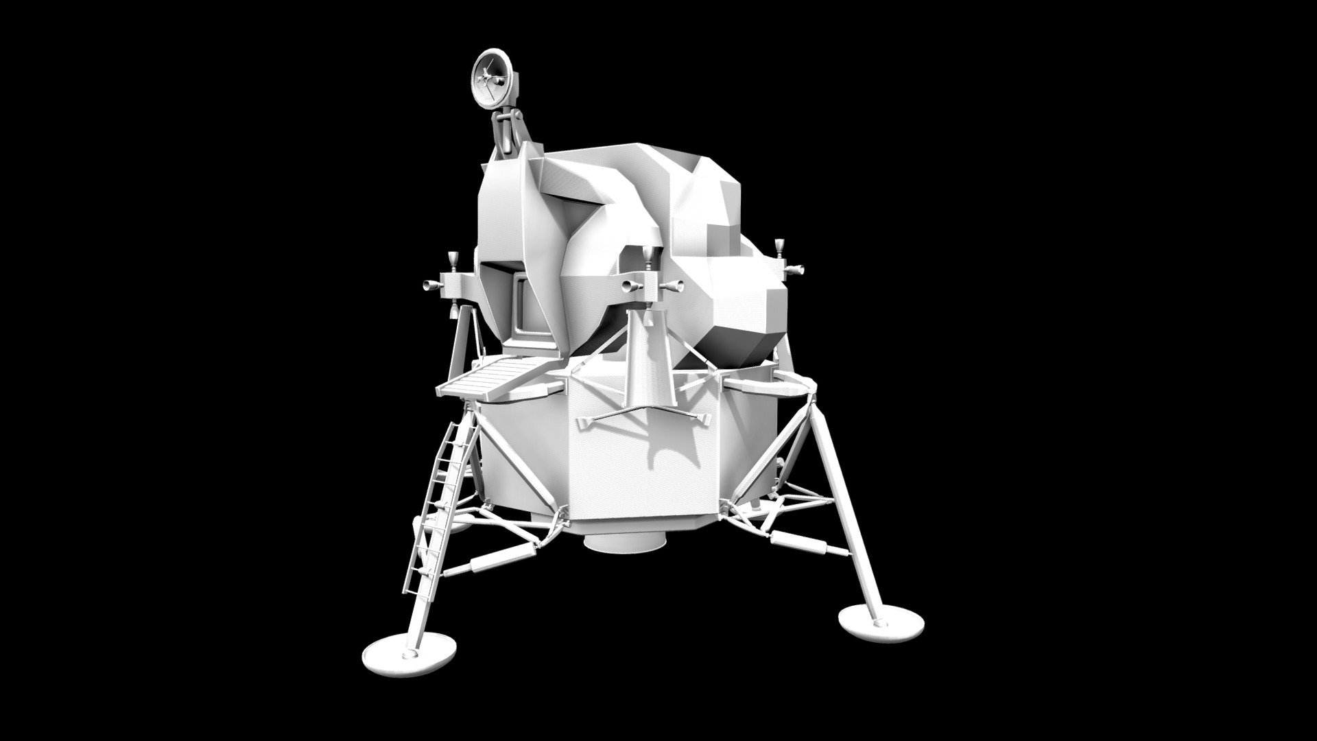 Apollo 11 Lunar Module - 1969 - Download Free 3D model by NINATOR [88cac62] - Sketchfab