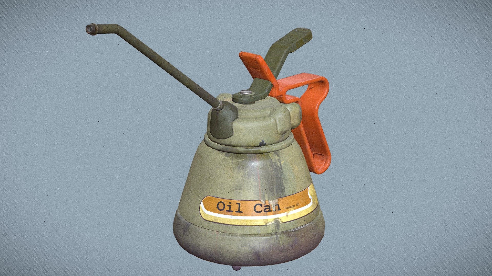 Concord Oil Can 3D Prop Game ready asset - 3D model by cuadot.fbx ...