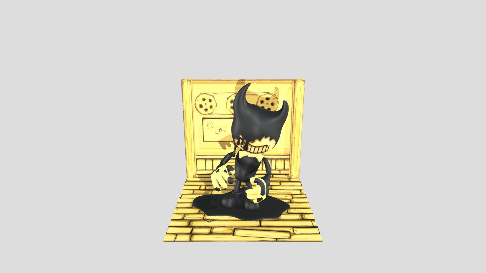 Re Animated Bendy - Download Free 3D model by dumbass ...