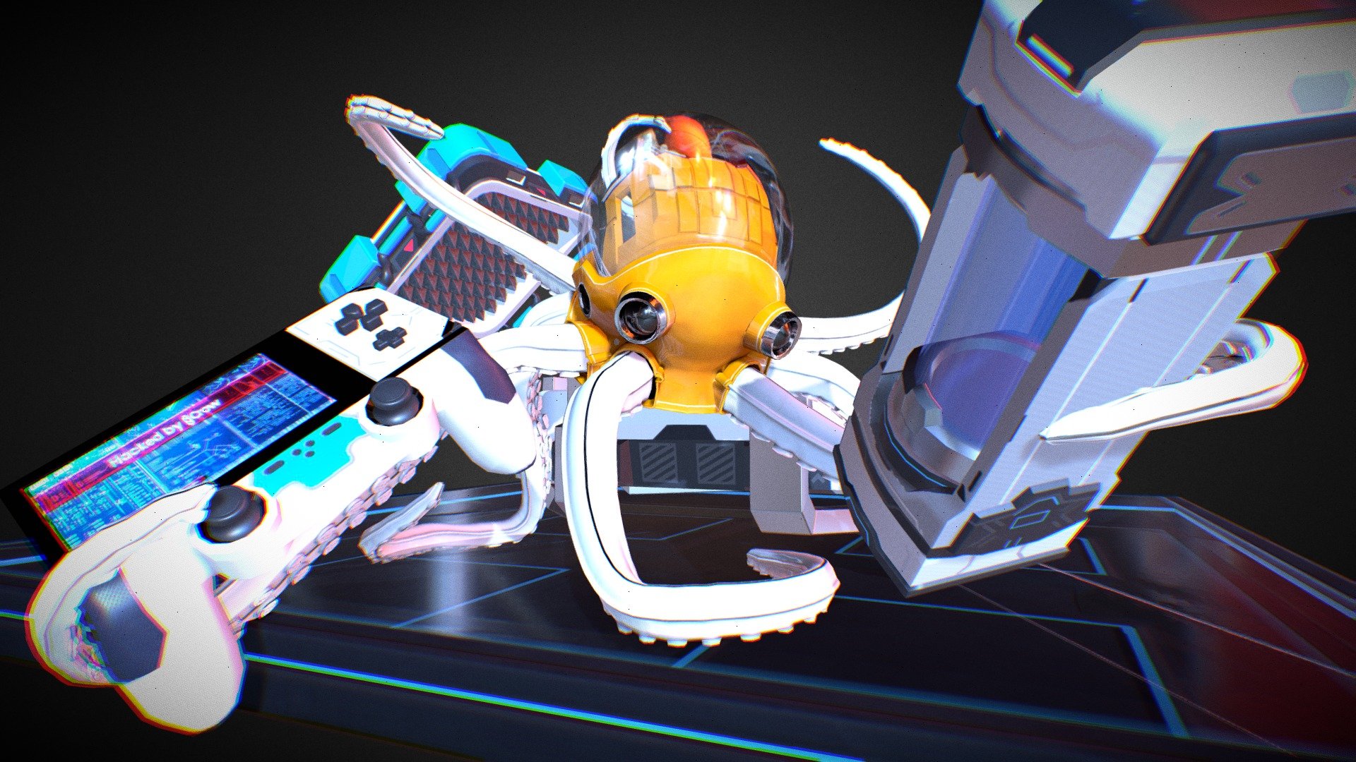 Octobot - 3D model by DeonSam [88cfea3] - Sketchfab