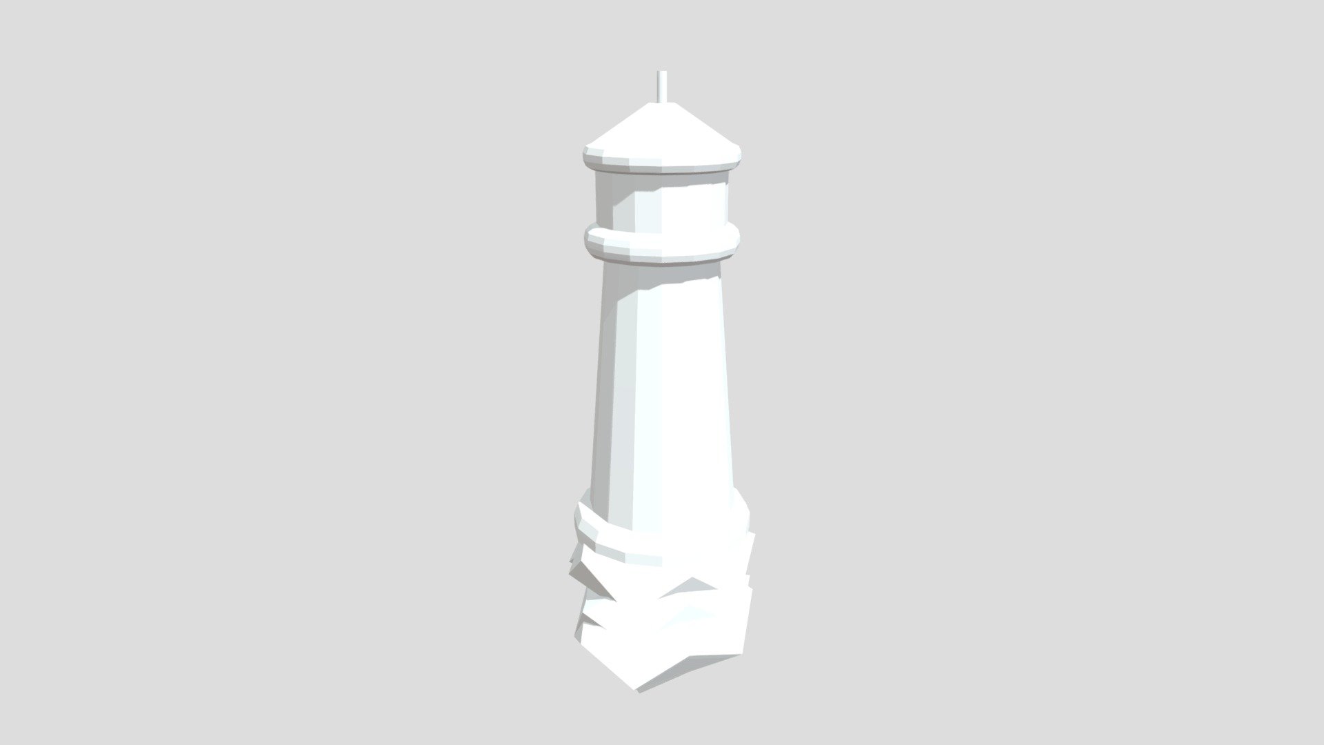 Lighthouse - Download Free 3D model by carneirocastro [88d0056] - Sketchfab