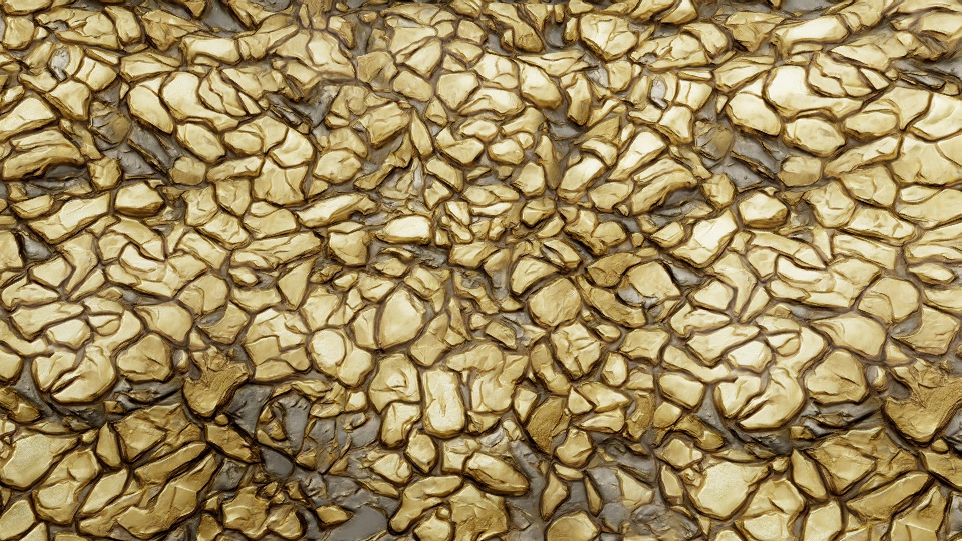 Stylized Gold v2 Seamless Texture - Buy Royalty Free 3D model by ...