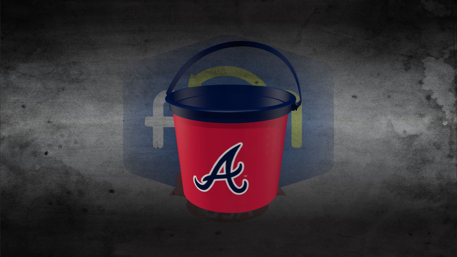 Atlanta Braves 170oz Bucket - 3D model by dzignfx [88d1e45] - Sketchfab
