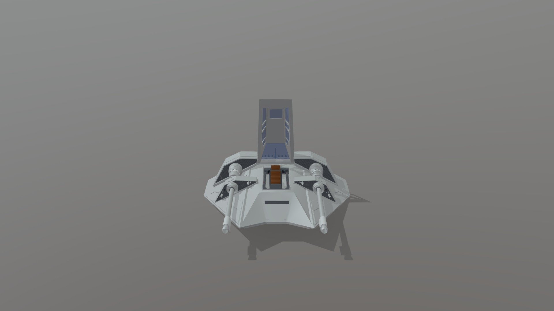 snow speeder open canopy - 3D model by jeremyfeliciano [88d1ff3 ...