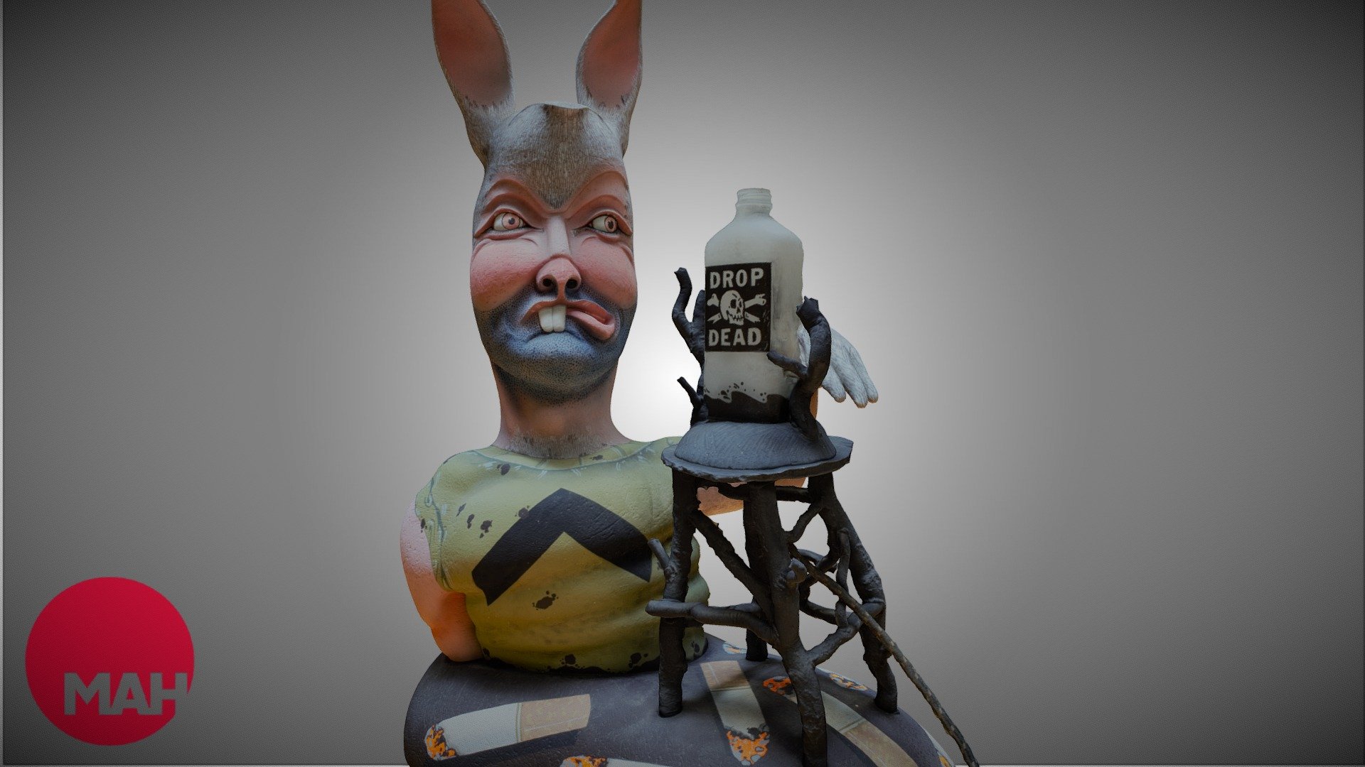 Drop Dead, by Mark Burns - 3D model by Santa Cruz Museum of Art and ...