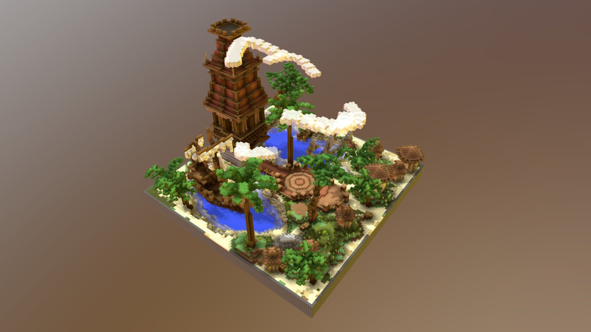 KitMap Spawn / Tropical Theme - Download Free 3D model by KoraProjects ...