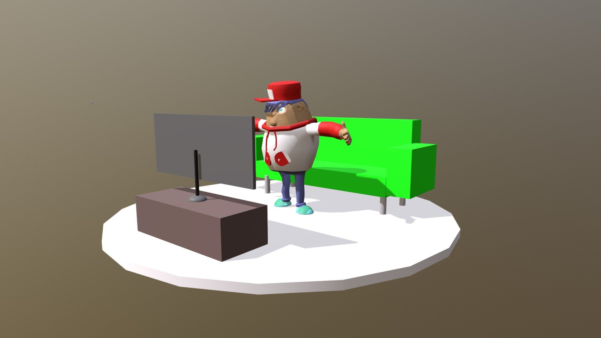Bully boy model - 3D model by lazereye57 [88d4f45] - Sketchfab