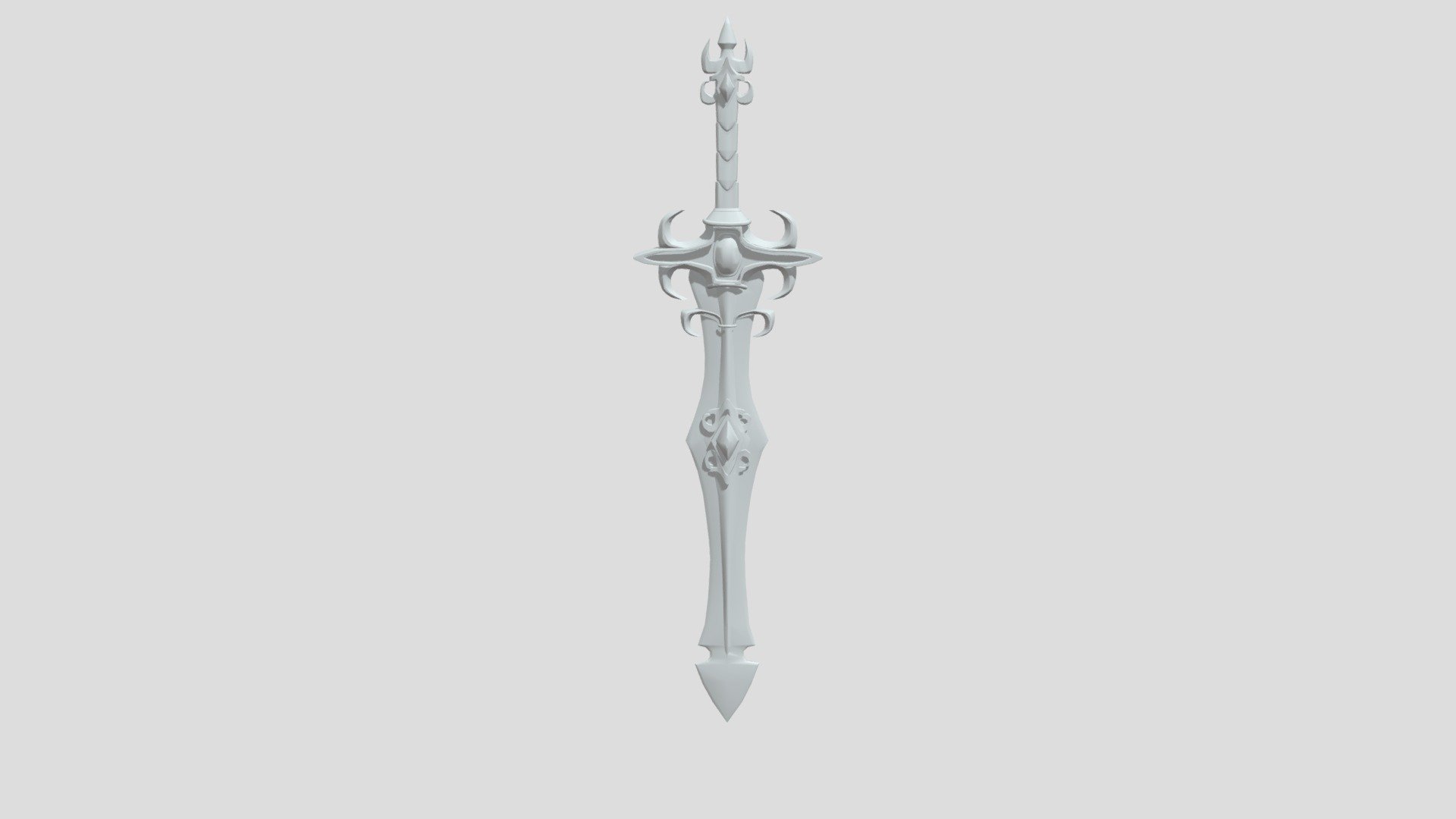 Fantasy Sword - 3D model by aidenelffy [88d6374] - Sketchfab