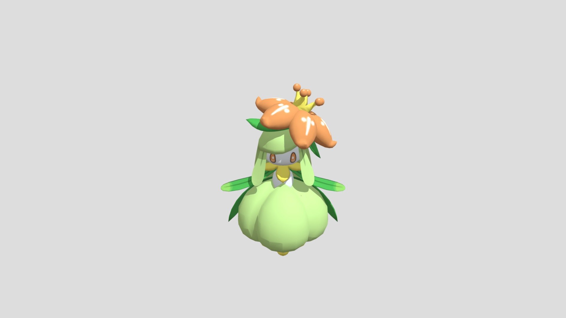 Lilligant - Download Free 3D model by nguyenlouis32 [88d643d] - Sketchfab