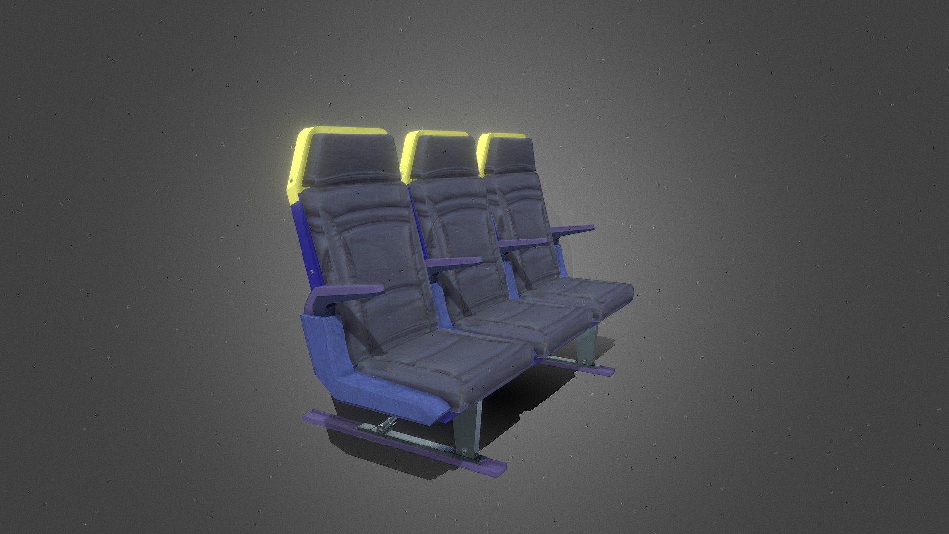 ryanair style plane chair - Download Free 3D model by TUJM (@ggflutter ...