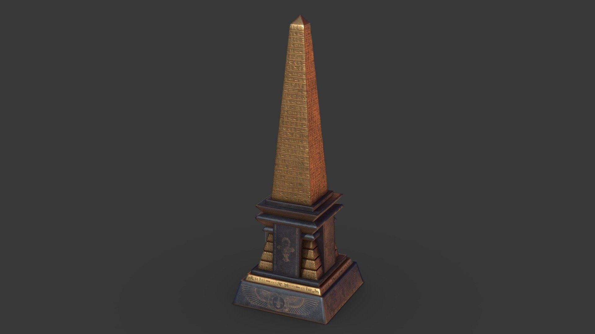 Egyptian Obelisk - Download Free 3D model by Zambur [88d990b] - Sketchfab