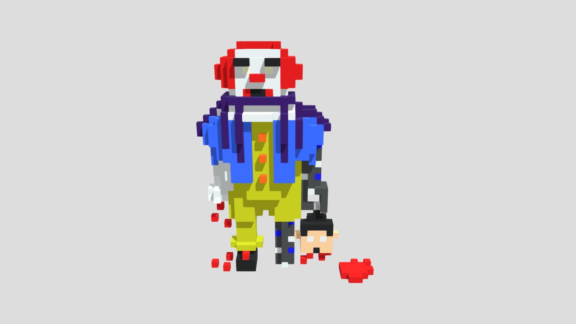 Pennywise - Download Free 3D model by a8968 [88da137] - Sketchfab
