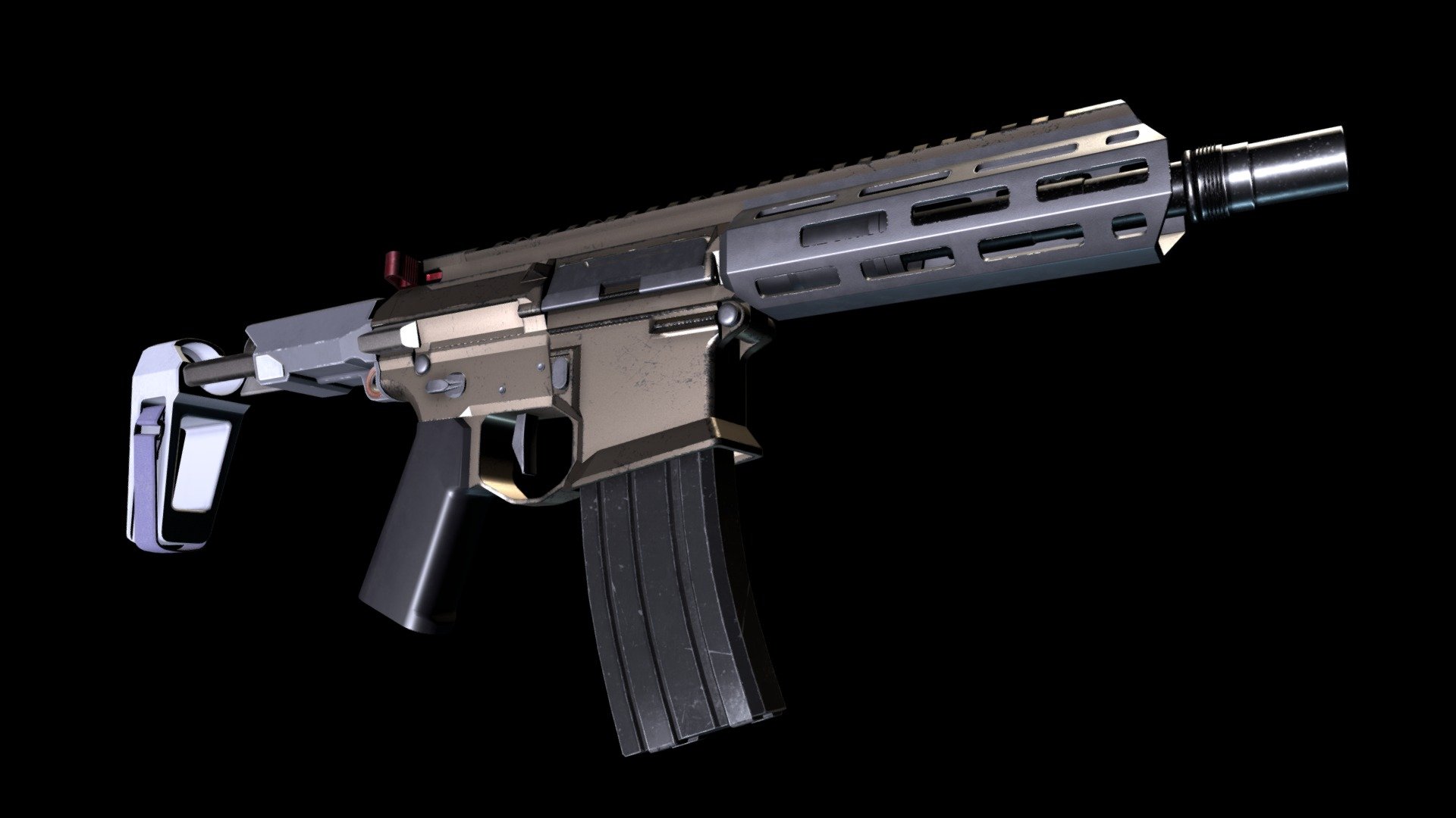Honey Badger - Download Free 3D model by Andruxa-snajper [88daca3 ...