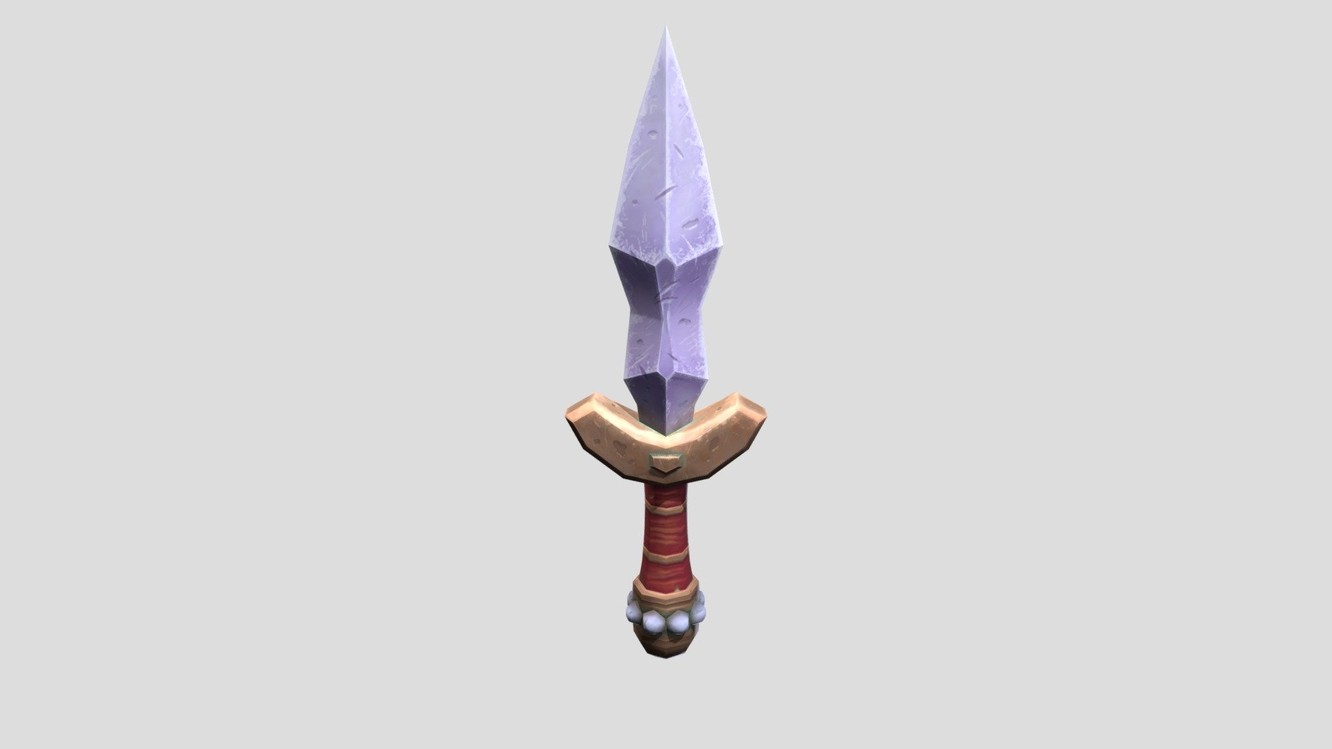 Stylized - Dagger - 3D model by draconislumen [88dbfcb] - Sketchfab