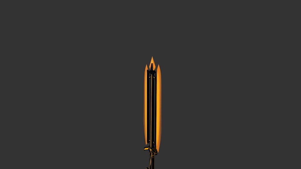 Futuristic Retractable Hard-light Sword - 3D model by KBGameDesign ...