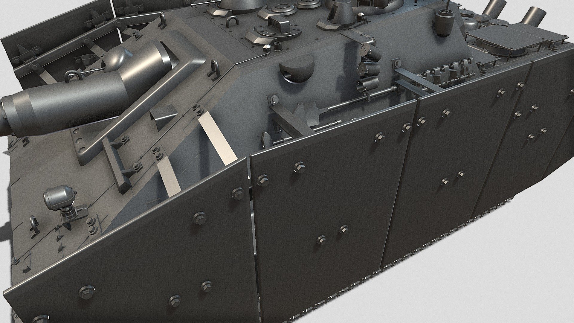 Entwicklungs Typen E75 STUG auf E75 Chassis - Download Free 3D model by CloudHubOmniTeam ...