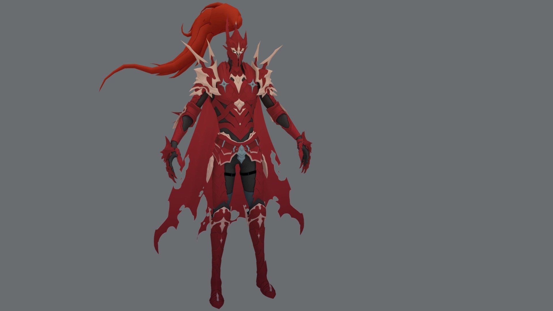 Blood-Red Commander Igris - 3D model by scuff88 [88ddaef] - Sketchfab