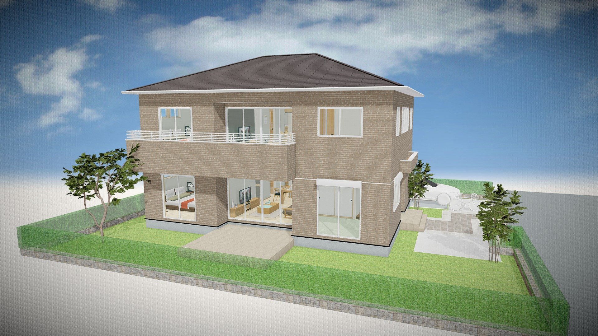 EW - 6045 - 003N - 3D model by madorichan's_3D_HouseModels (@madorichan) [88de43b] - Sketchfab