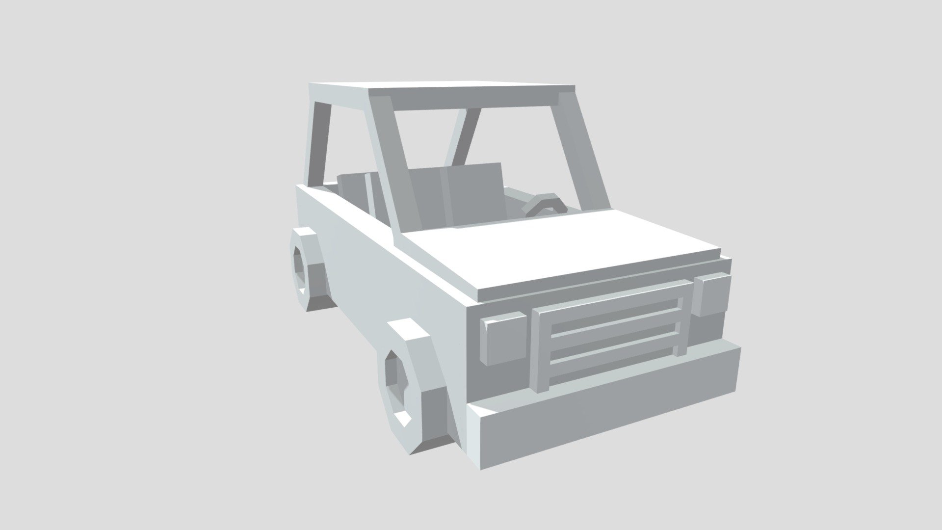 Super Simple Car - 3D model by IveBlocks [88ded77] - Sketchfab
