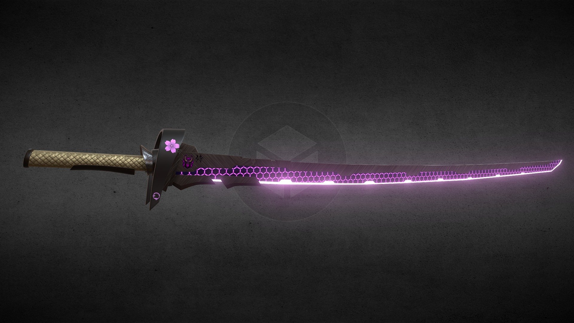 Scifi - Sumurai Sword - 3D model by turn_ye [88df4ba] - Sketchfab