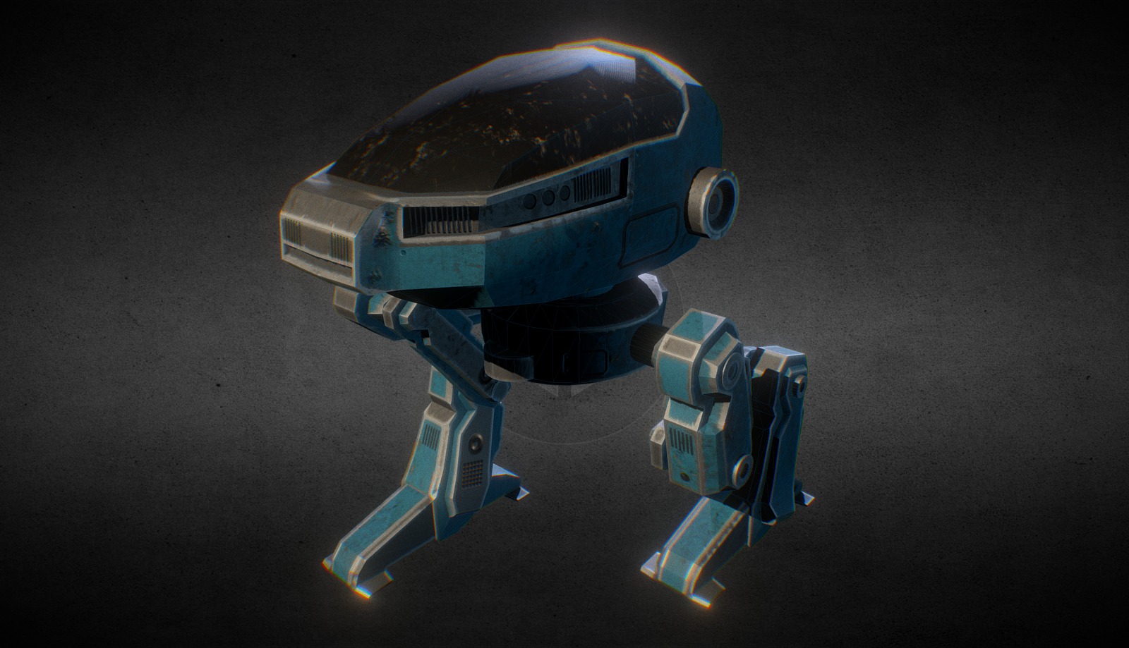 Mech for Infinite Desolation - 3D model by Iceblademush (@richard ...
